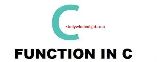 Functions In C Programming Language Easy Explanation