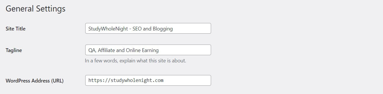 How to change Site Title in WordPress 2022